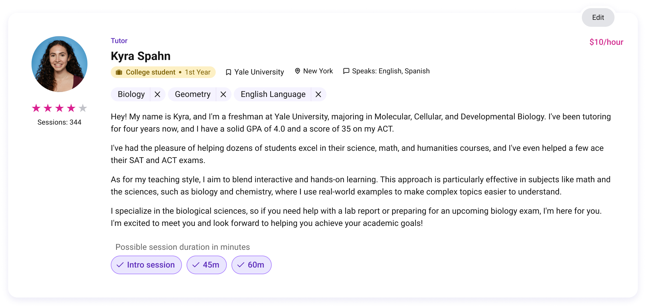 Setting up Your Tutor Profile – Tutorpeers
