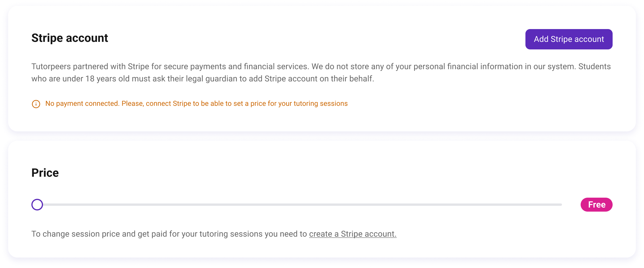 Setting up Your Tutor Profile – Tutorpeers