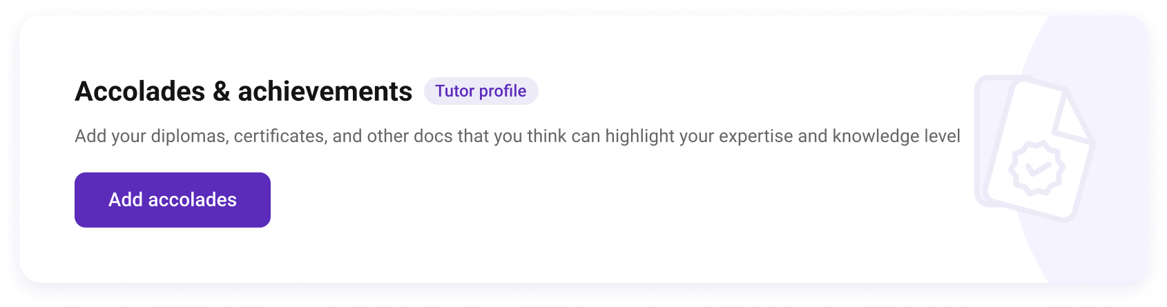 Setting up Your Tutor Profile – Tutorpeers